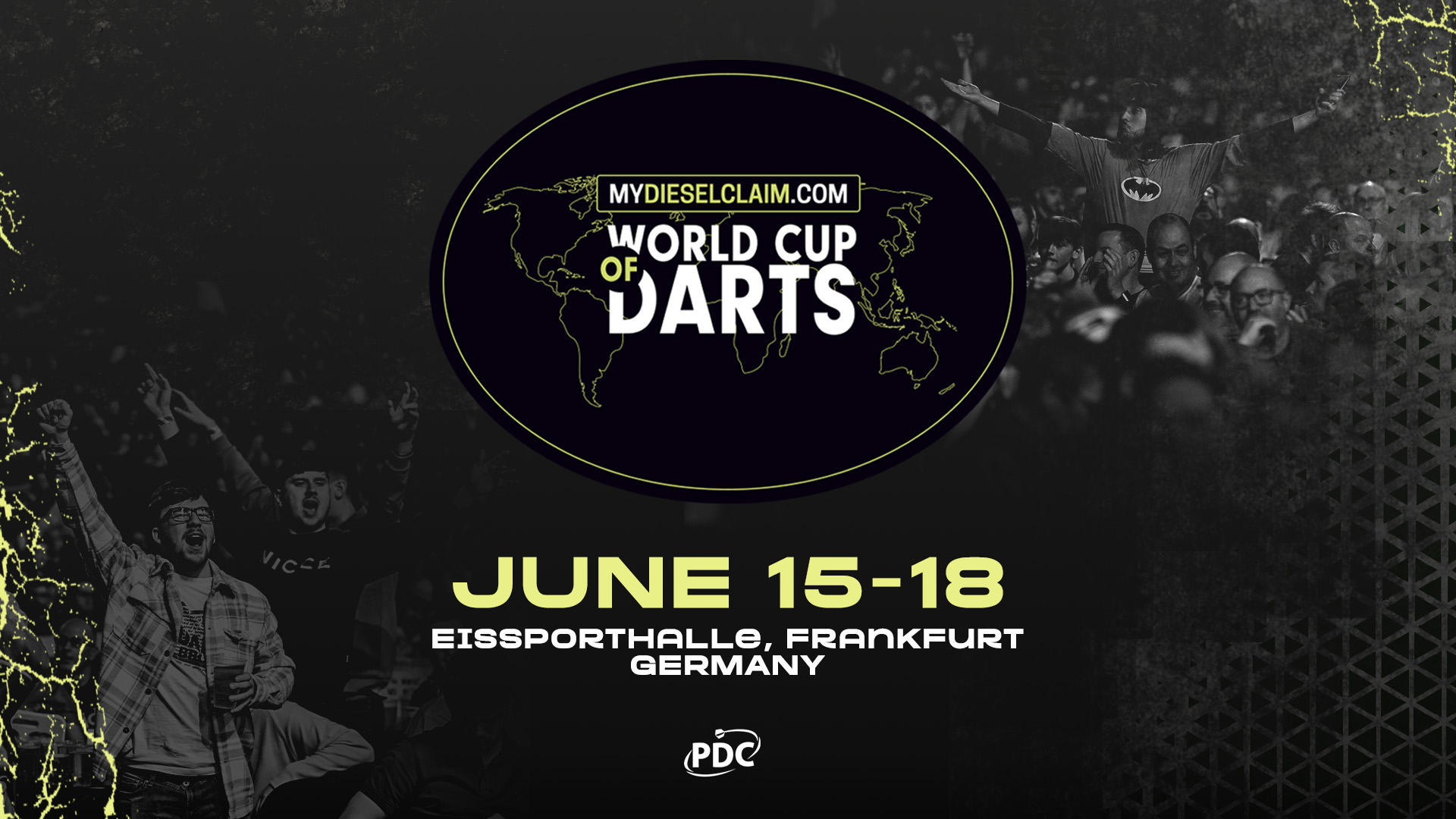 My Diesel Claim to sponsor 2023 World Cup of Darts | PDC
